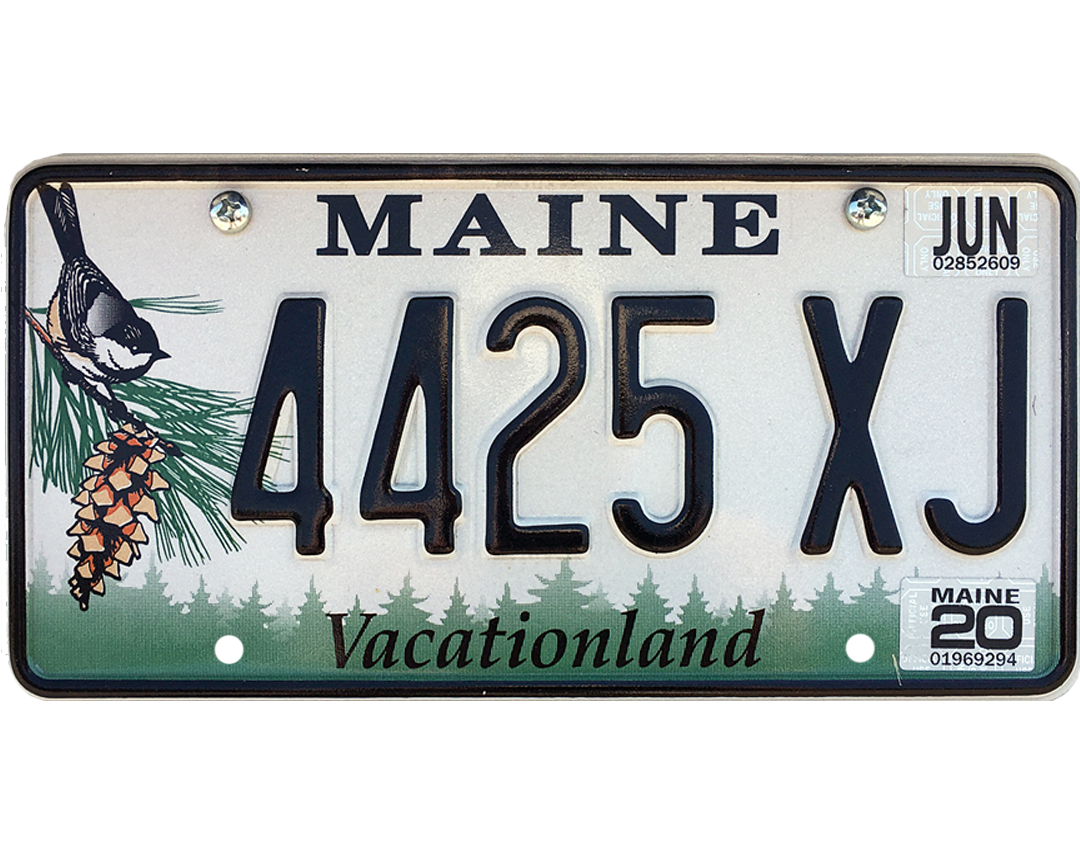 Maine License Plate Wrap Kit – PlateWraps