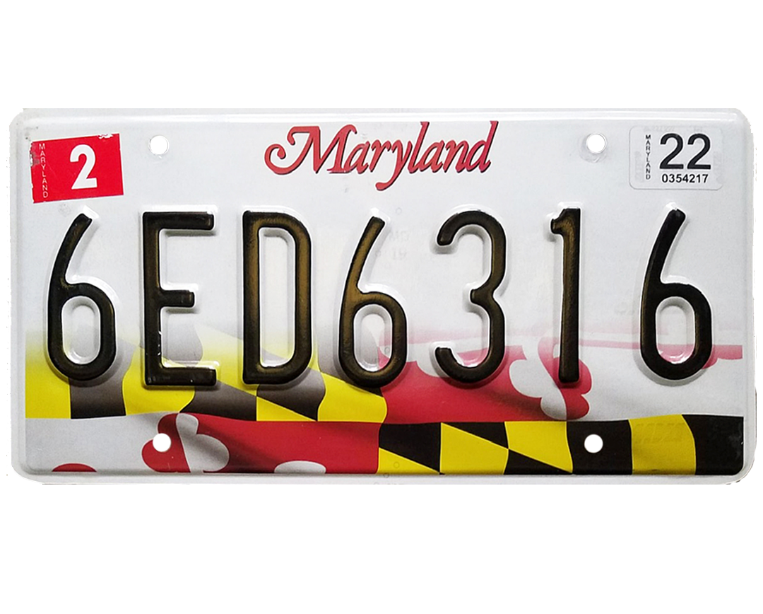 Maryland License Plate Wrap Kit PlateWraps maryland-license-plate-wrap-kit-platewraps