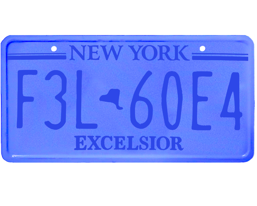 New York License Plate Wrap Kit | Excelsior – PlateWraps