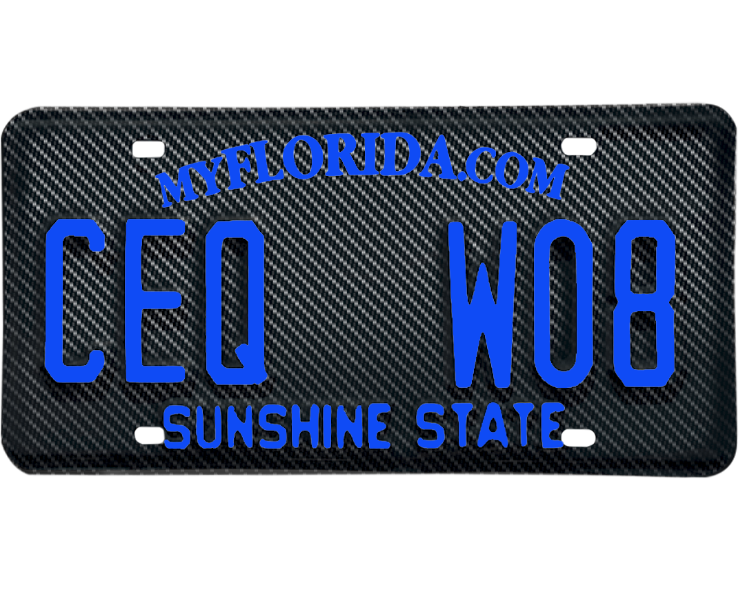 Florida License Plate Wrap Kit – PlateWraps