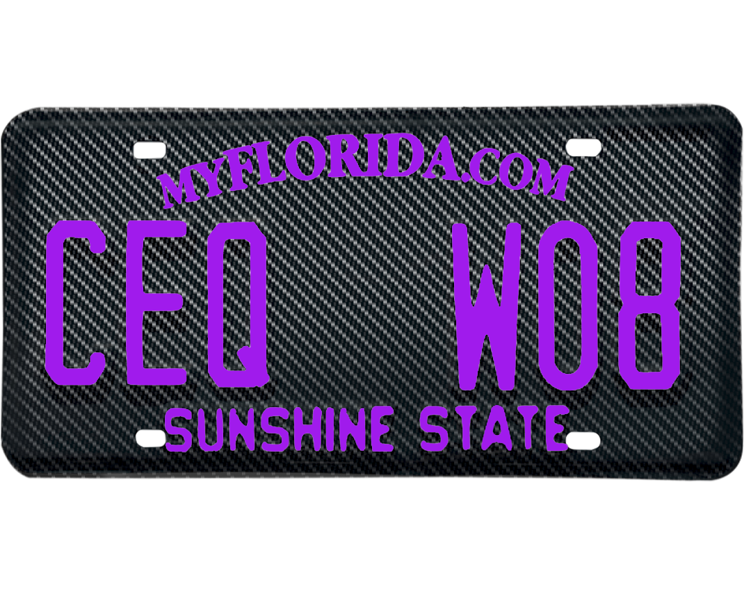 Florida License Plate Wrap Kit – PlateWraps