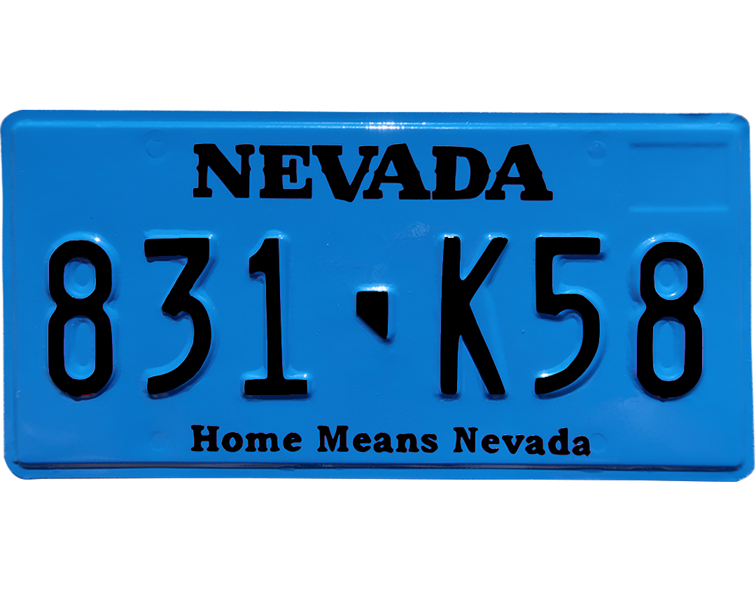 Nevada License Plate Wrap Kit – PlateWraps