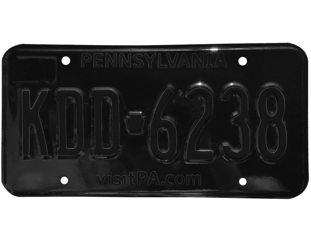 Pennsylvania License Plate Wrap Kit – PlateWraps