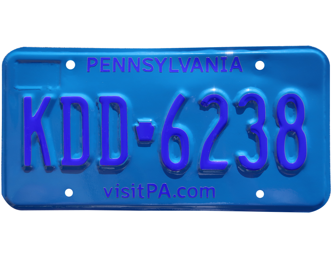 Pennsylvania License Plate Wrap Kit – PlateWraps