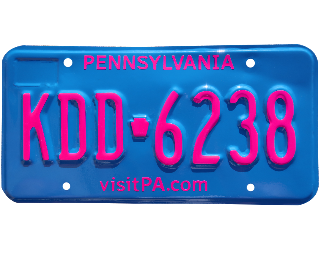 Pennsylvania License Plate Wrap Kit – PlateWraps