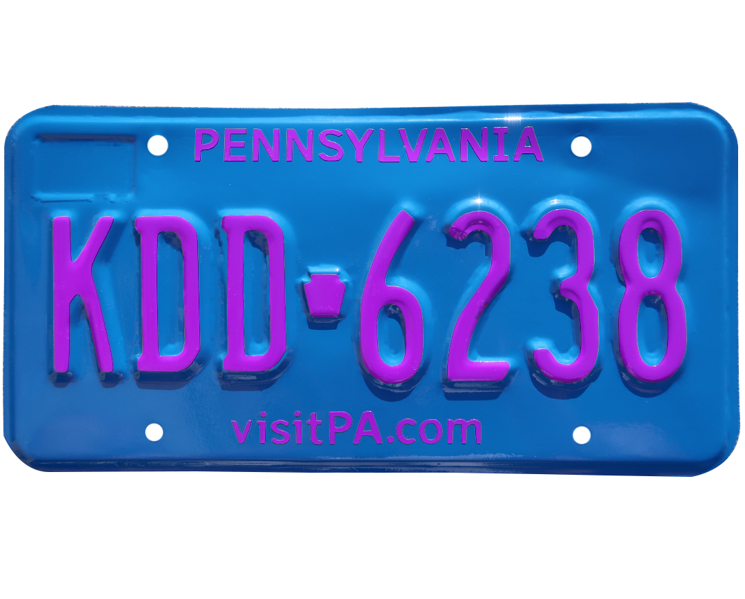 Pennsylvania License Plate Wrap Kit – PlateWraps