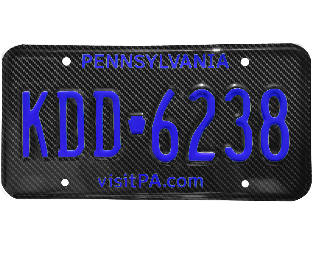 Pennsylvania License Plate Wrap Kit – PlateWraps