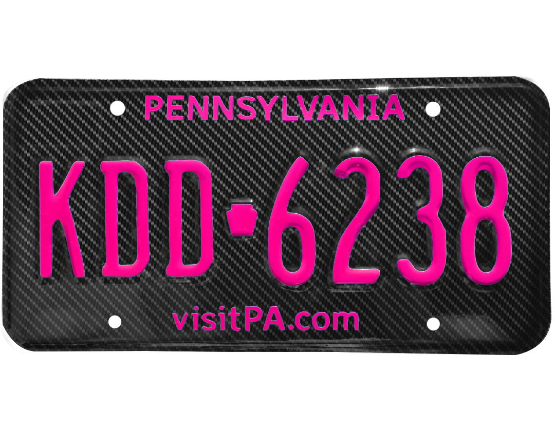 Pennsylvania License Plate Wrap Kit – PlateWraps