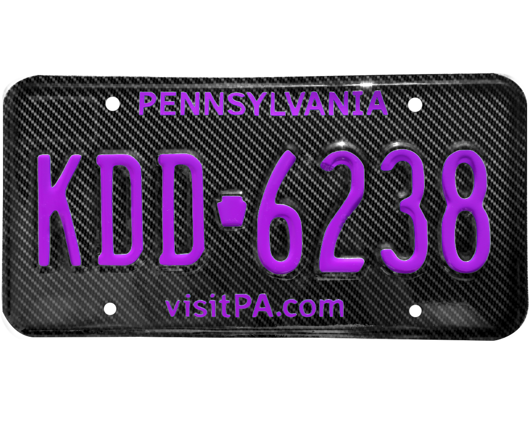 Pennsylvania License Plate Wrap Kit – PlateWraps