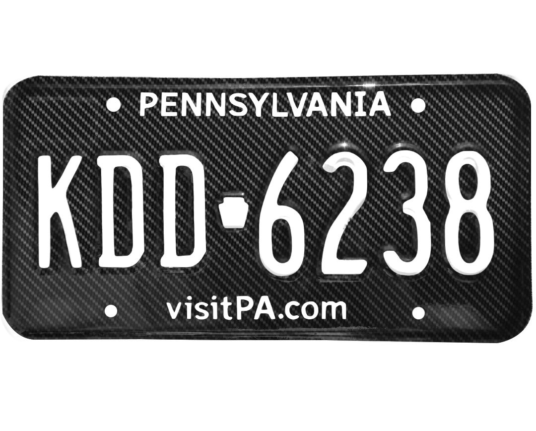 Pennsylvania License Plate Wrap Kit – PlateWraps