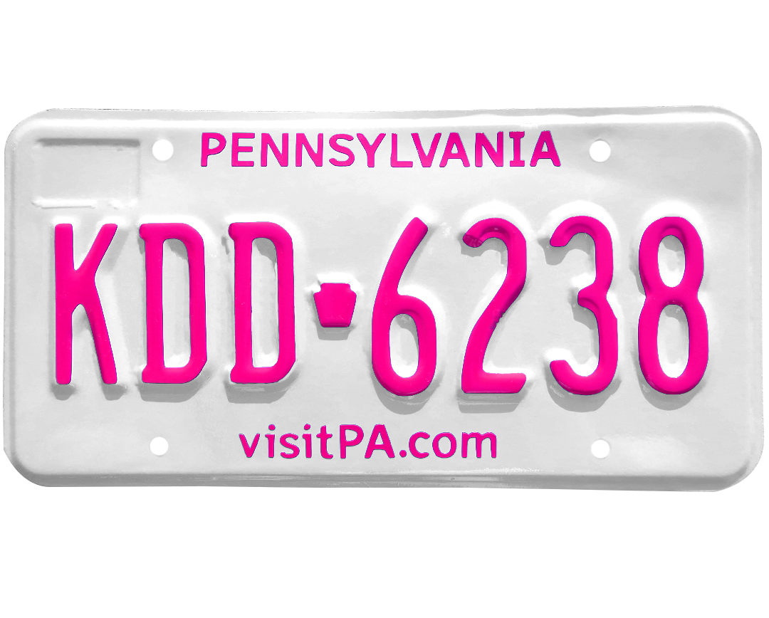 Pennsylvania License Plate Wrap Kit – PlateWraps