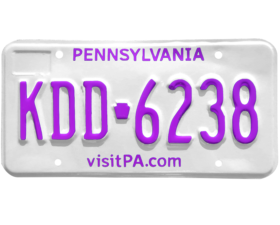 Pennsylvania License Plate Wrap Kit – PlateWraps
