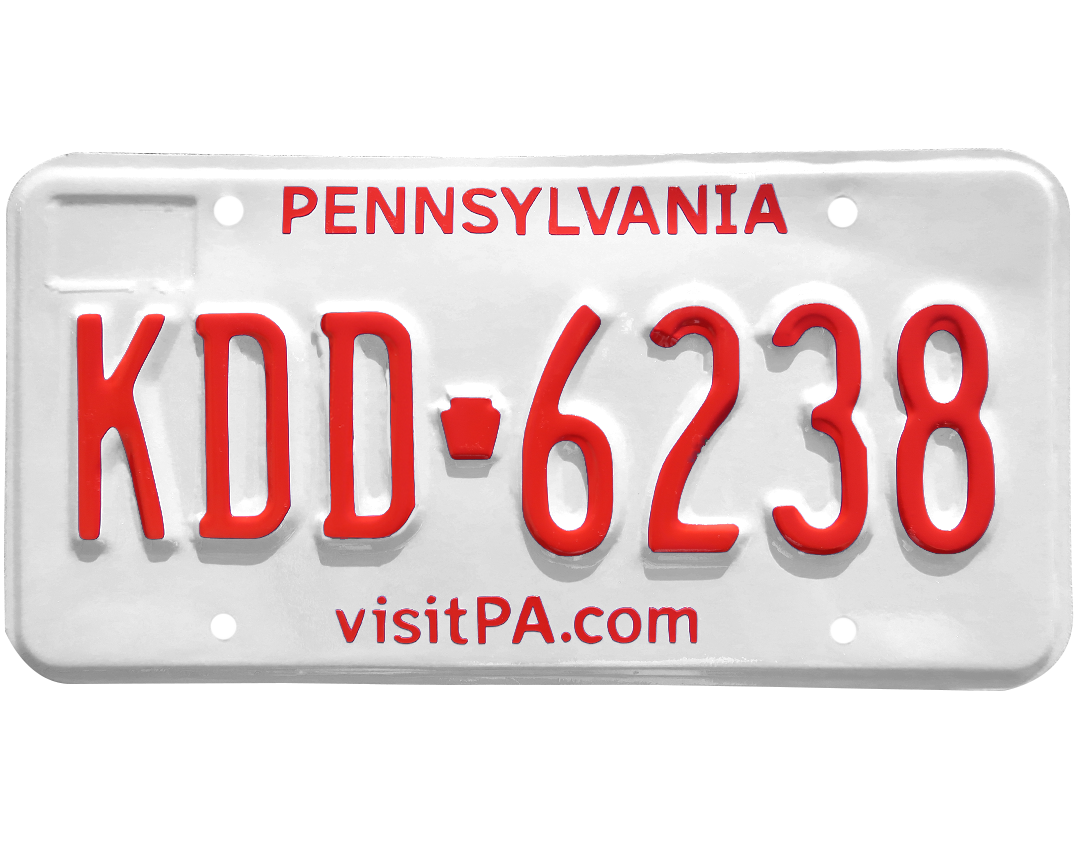 Pennsylvania License Plate Wrap Kit – PlateWraps