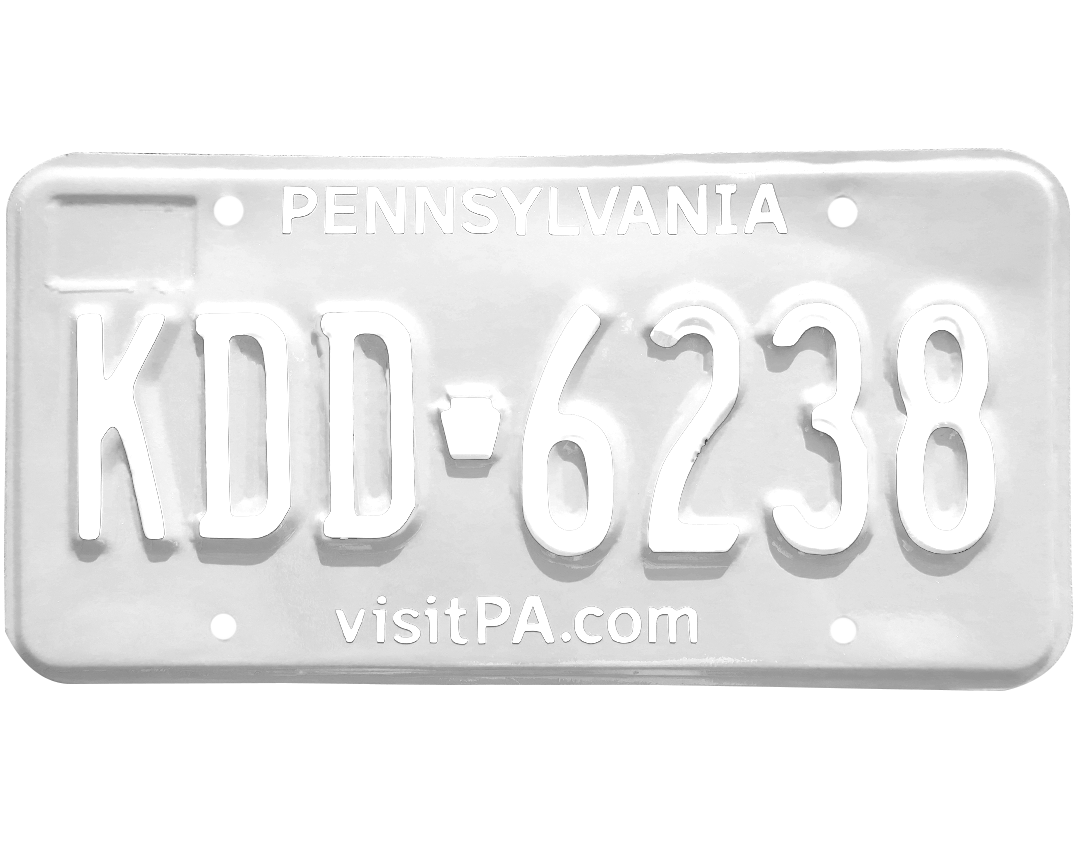 Pennsylvania License Plate Wrap Kit – PlateWraps