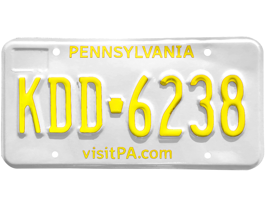 Pennsylvania License Plate Wrap Kit – PlateWraps