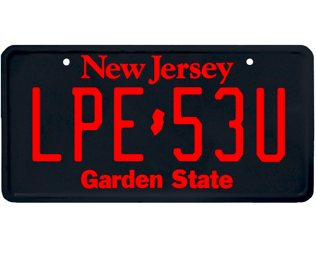 New Jersey License Plate Wrap Kit – PlateWraps