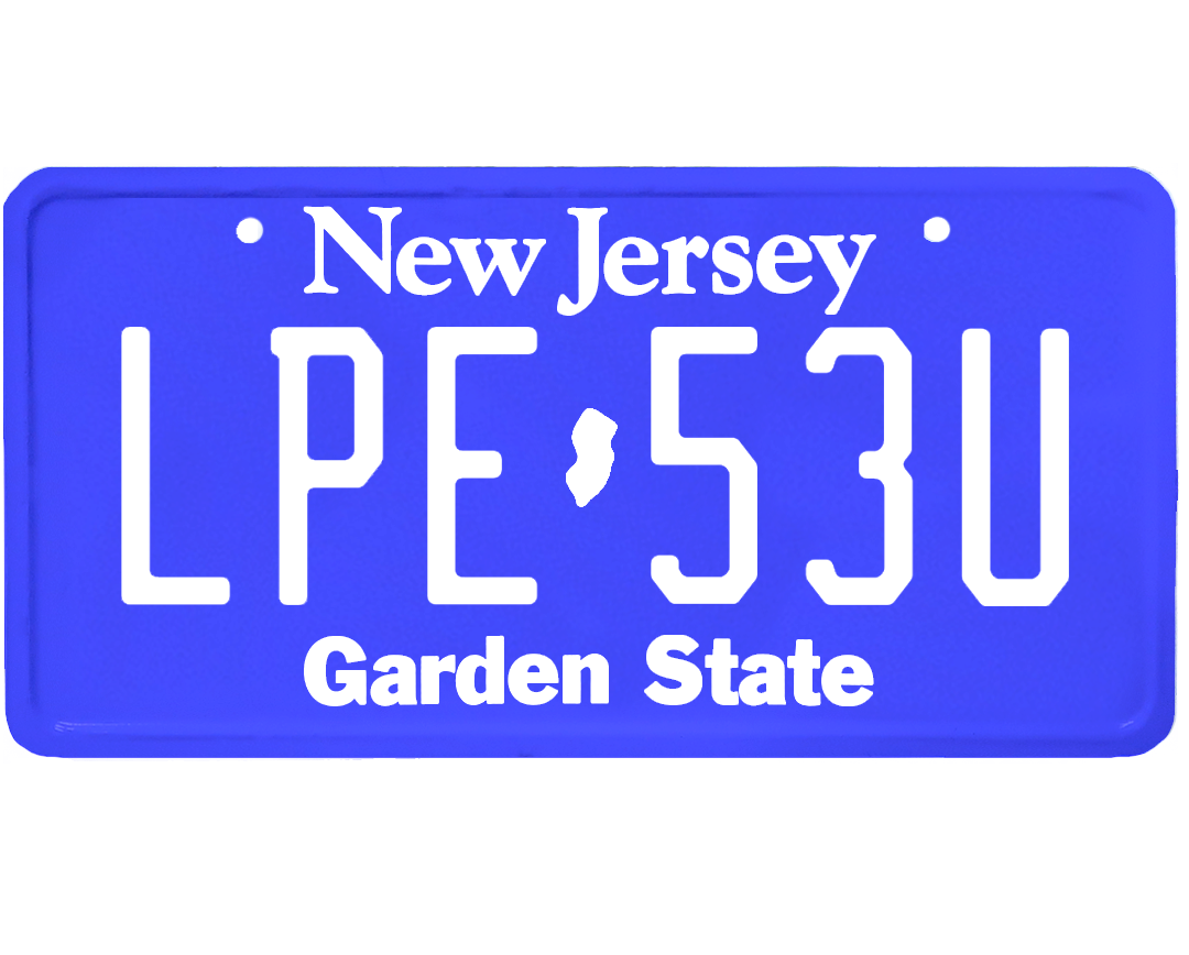 New Jersey License Plate Wrap Kit – PlateWraps