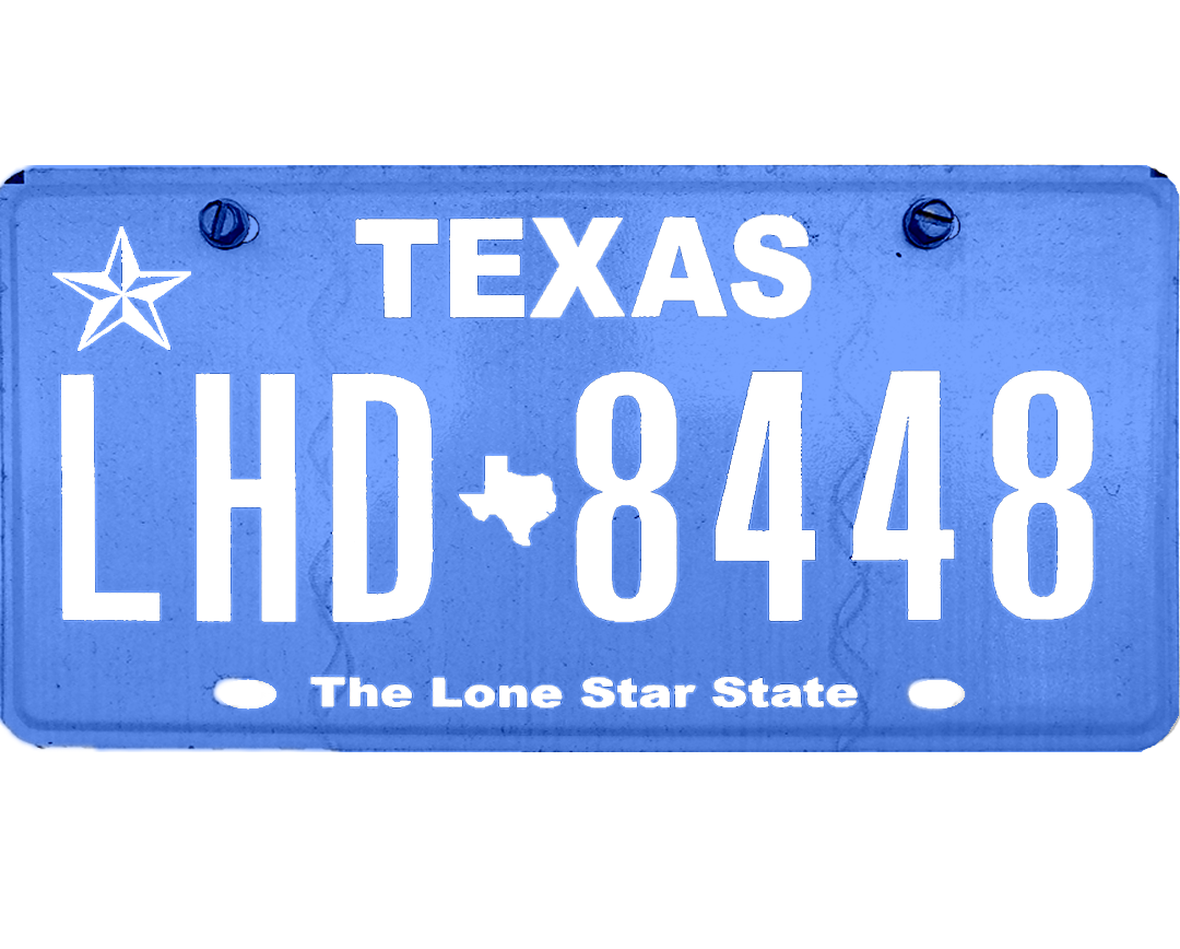Texas License Plate Wrap Kit – PlateWraps