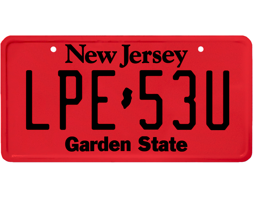 New Jersey License Plate Wrap Kit – PlateWraps
