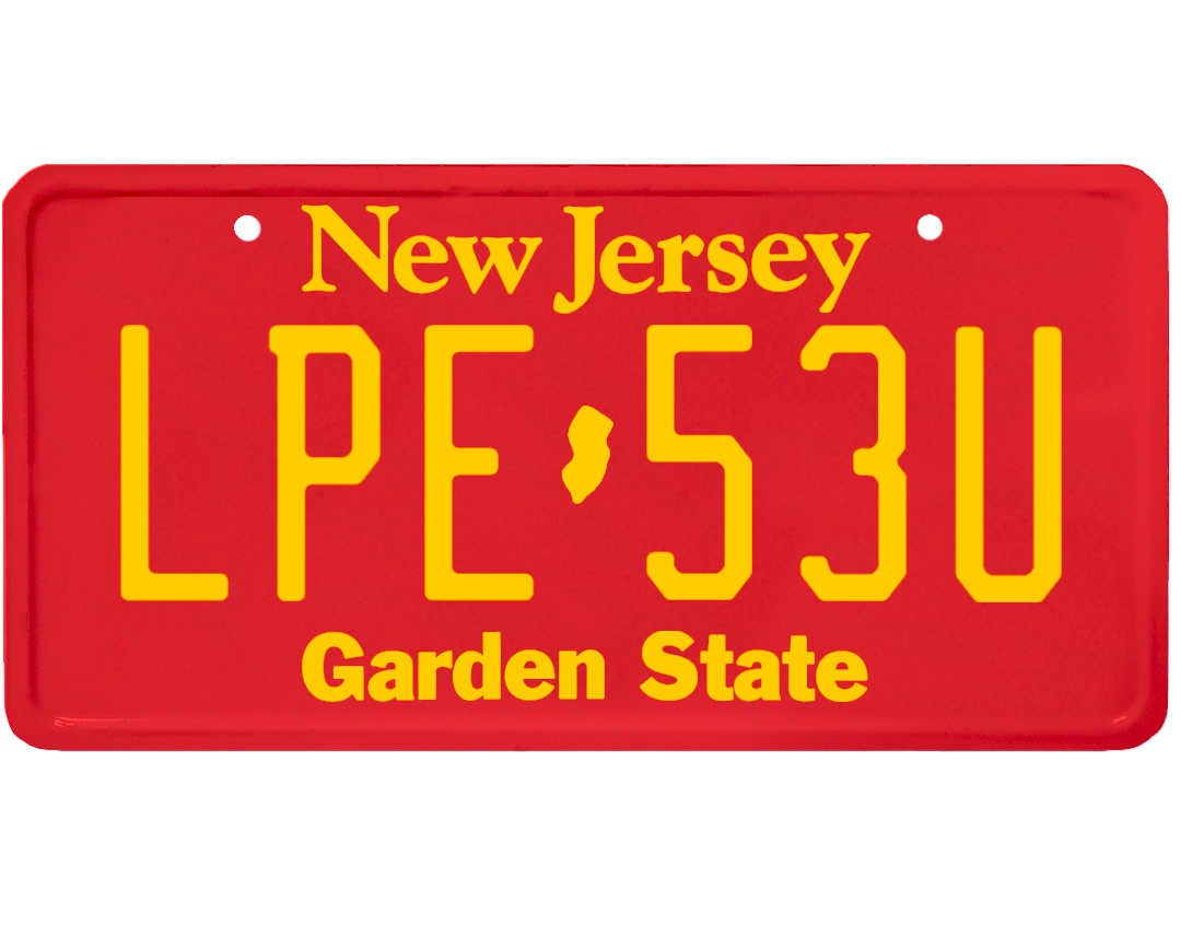 New Jersey License Plate Wrap Kit – PlateWraps