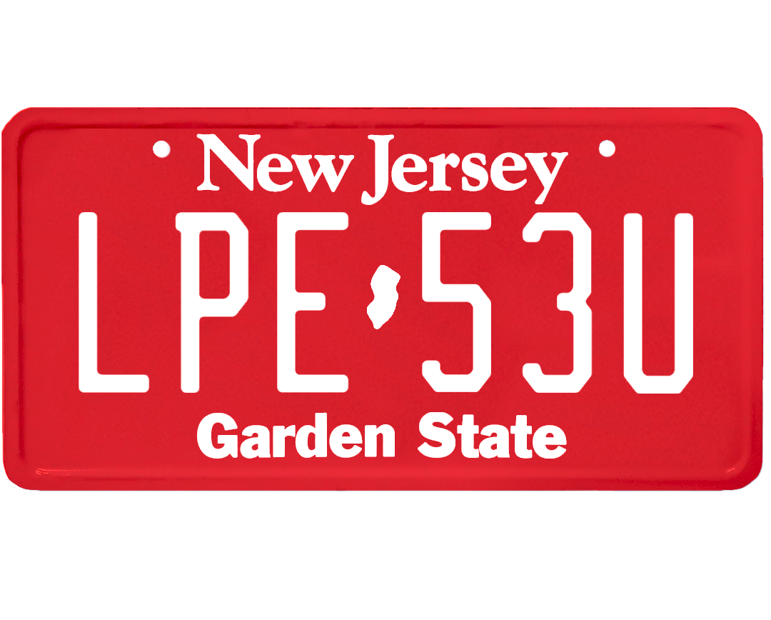 New Jersey License Plate Wrap Kit – PlateWraps