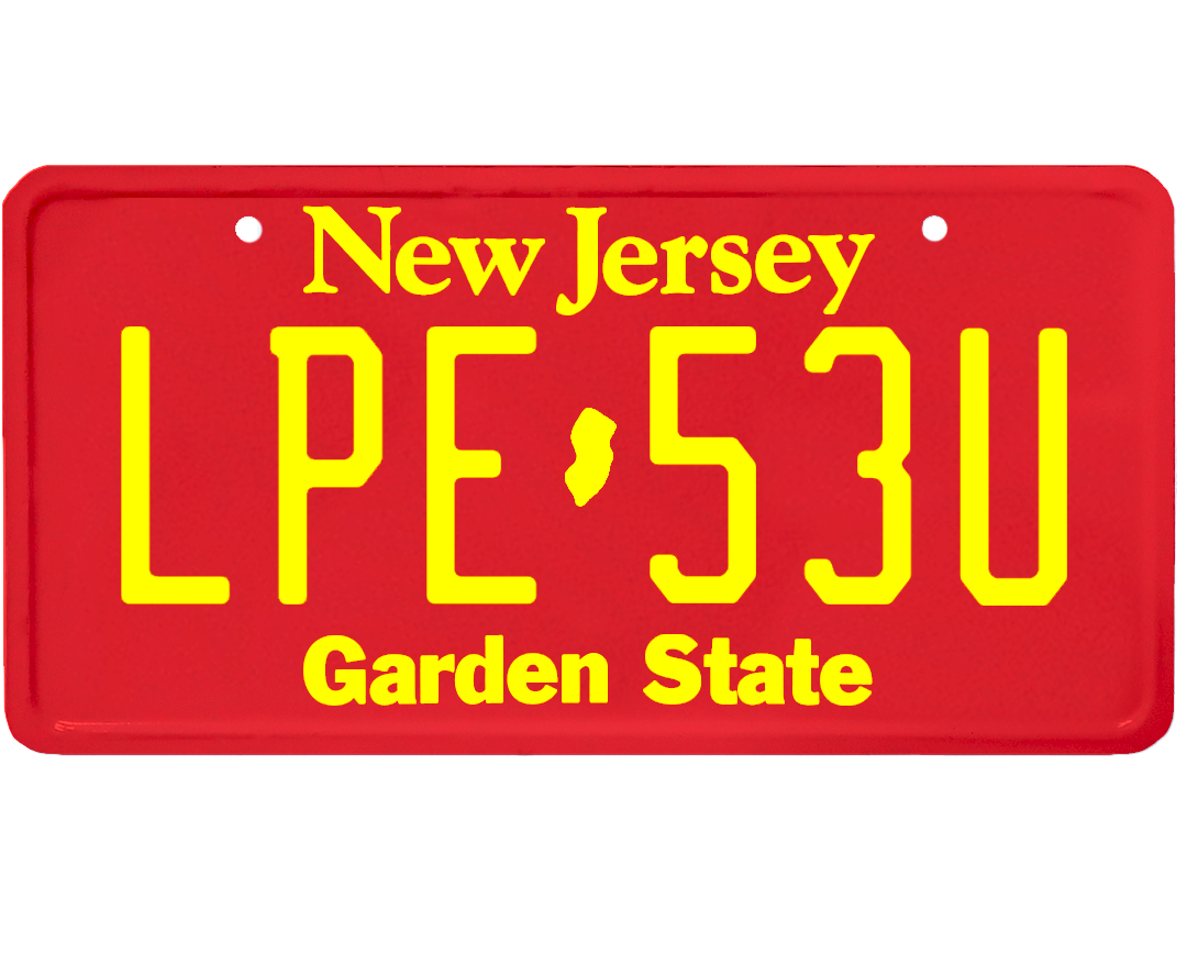 New Jersey License Plate Wrap Kit – PlateWraps