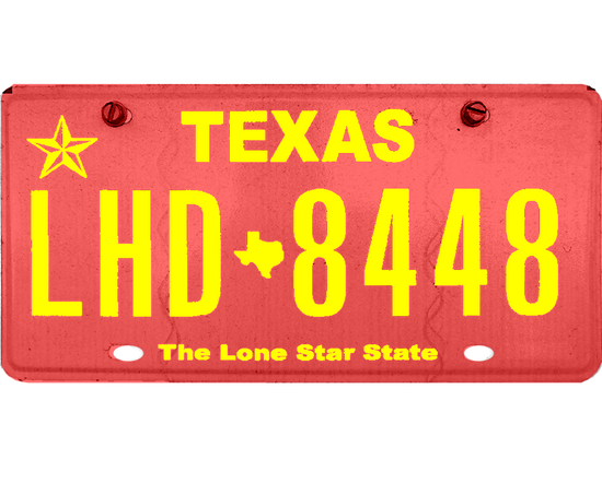 Texas License Plate Wrap Kit – PlateWraps
