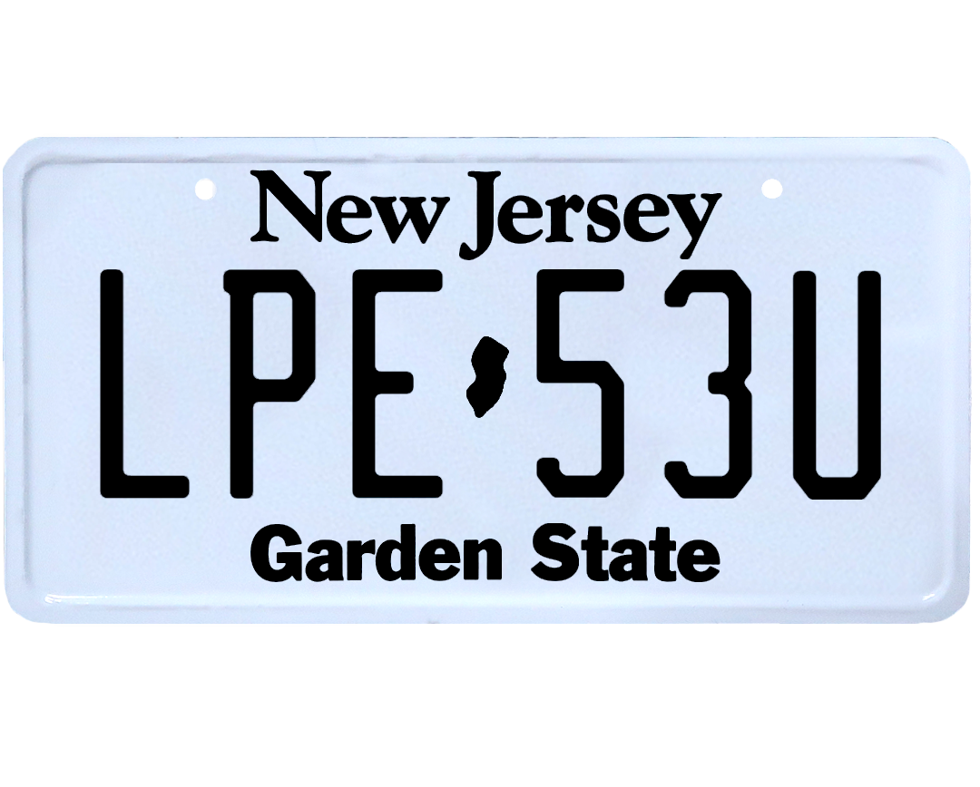 New Jersey License Plate Wrap Kit – PlateWraps