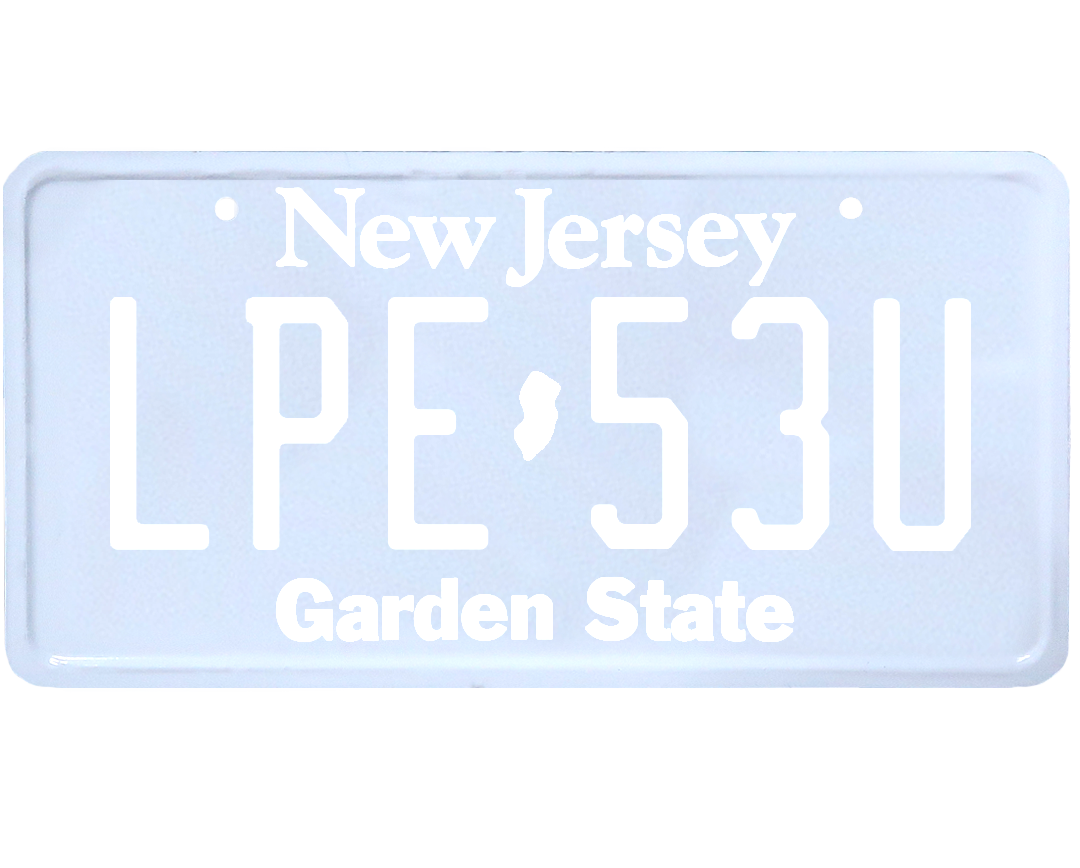 New Jersey License Plate Wrap Kit – PlateWraps