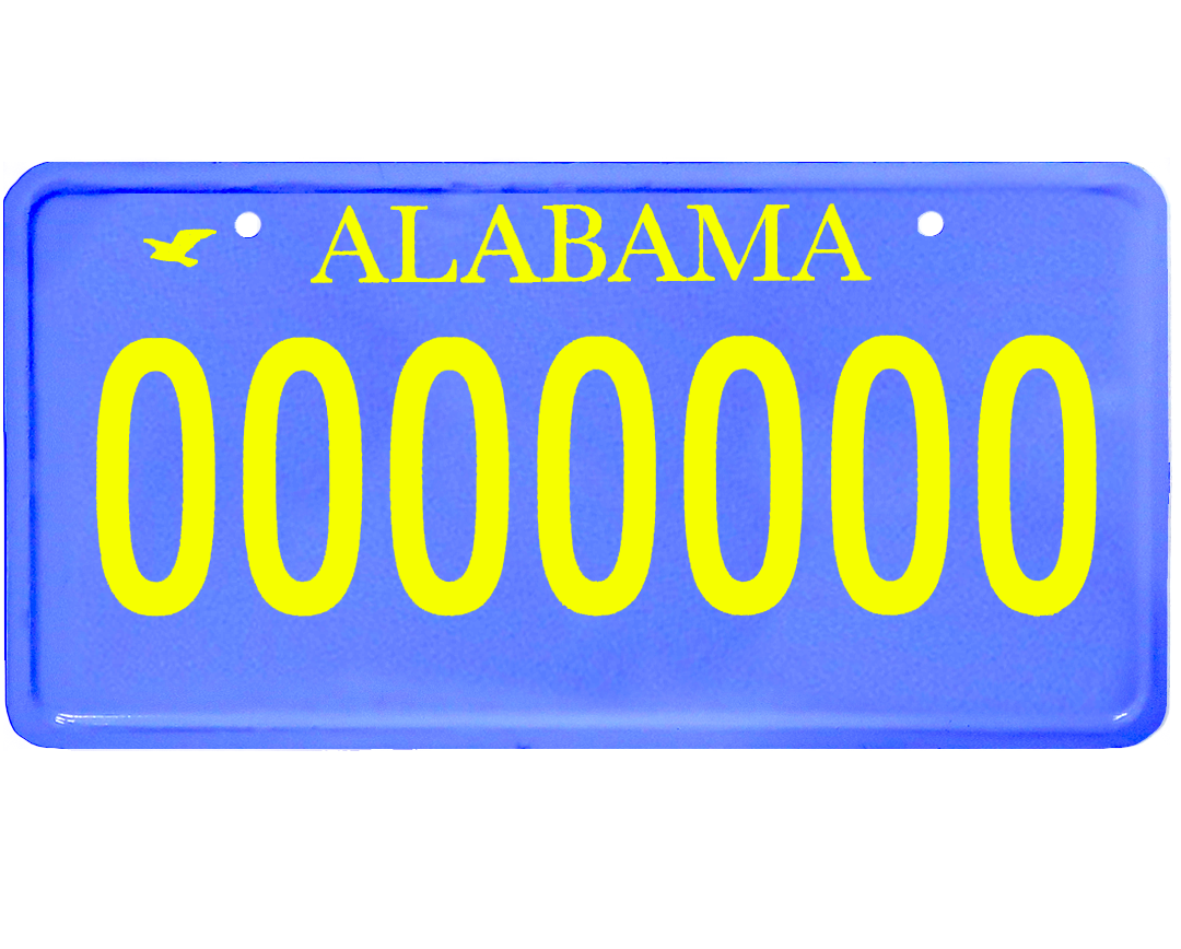 Alabama License Plate Wrap Kit – PlateWraps