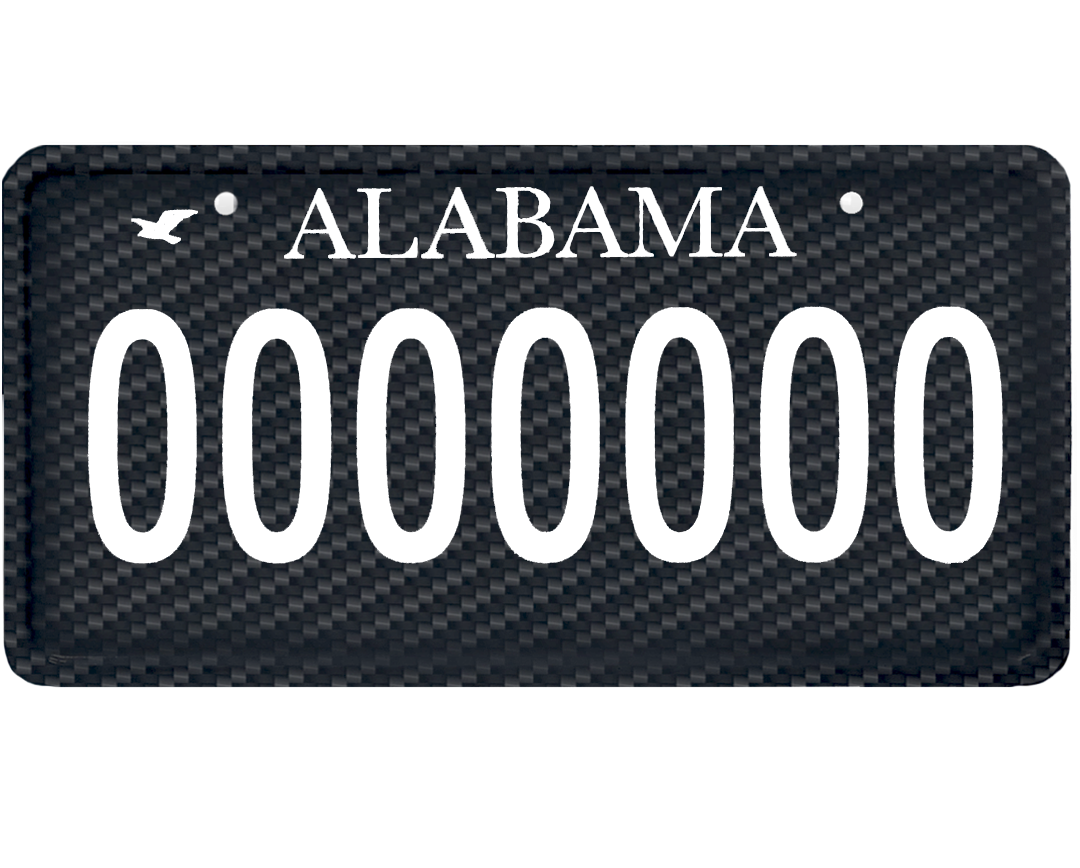 Alabama License Plate Wrap Kit – PlateWraps