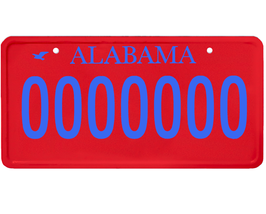 Alabama License Plate Wrap Kit – PlateWraps