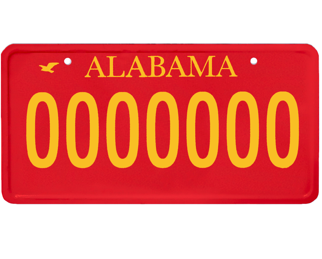 Alabama License Plate Wrap Kit – PlateWraps