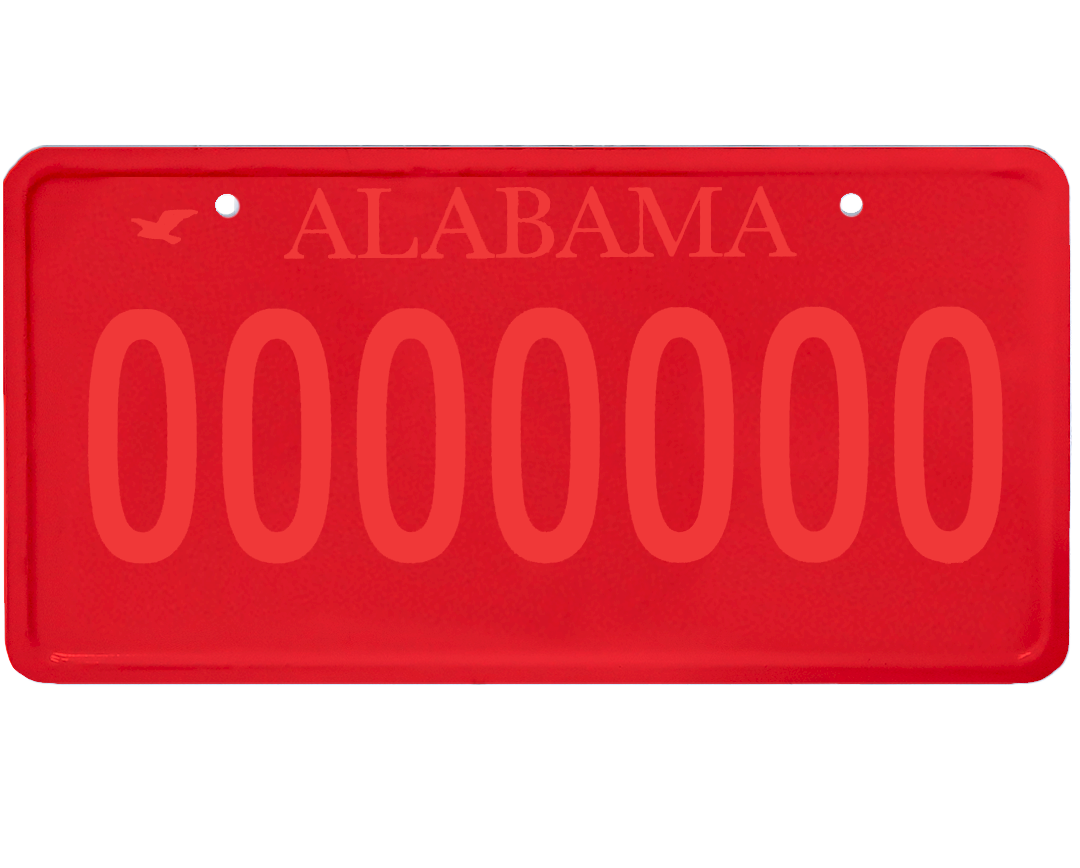Alabama License Plate Wrap Kit – PlateWraps