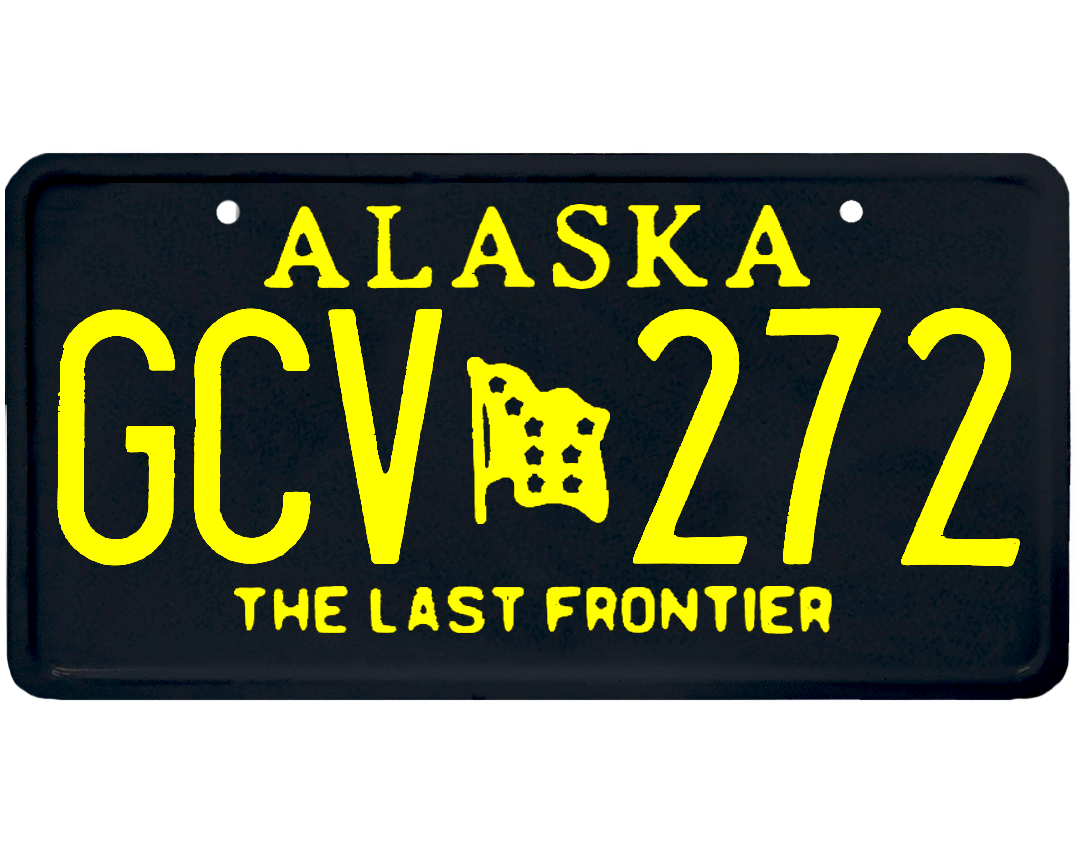 Alaska License Plate Wrap Kit – PlateWraps