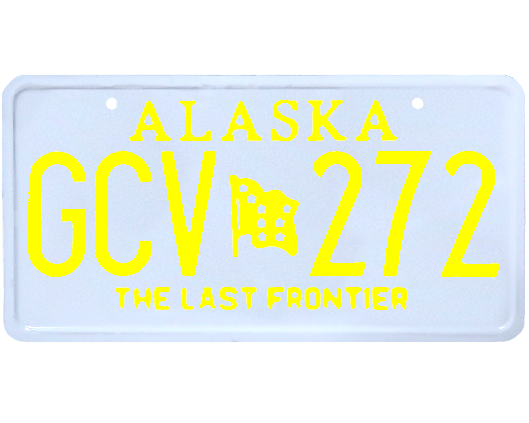 Alaska License Plate Wrap Kit – PlateWraps