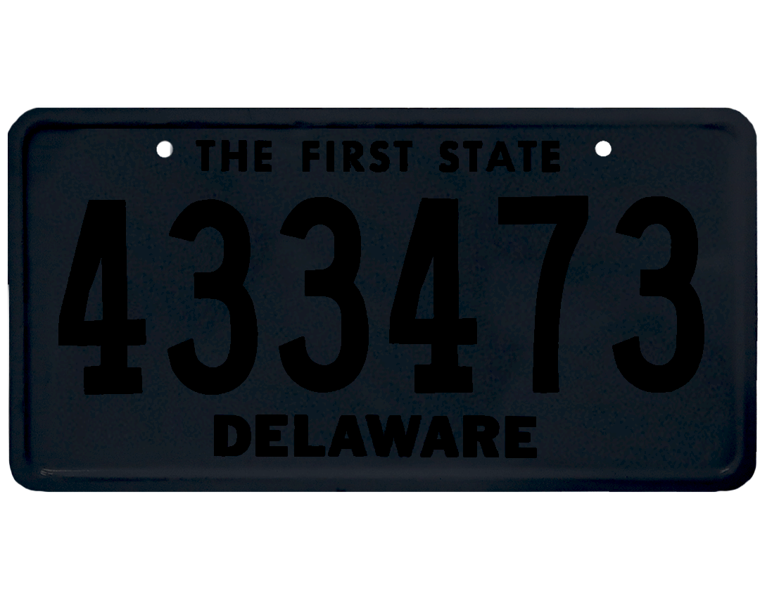 Delaware License Plate Wrap Kit – PlateWraps