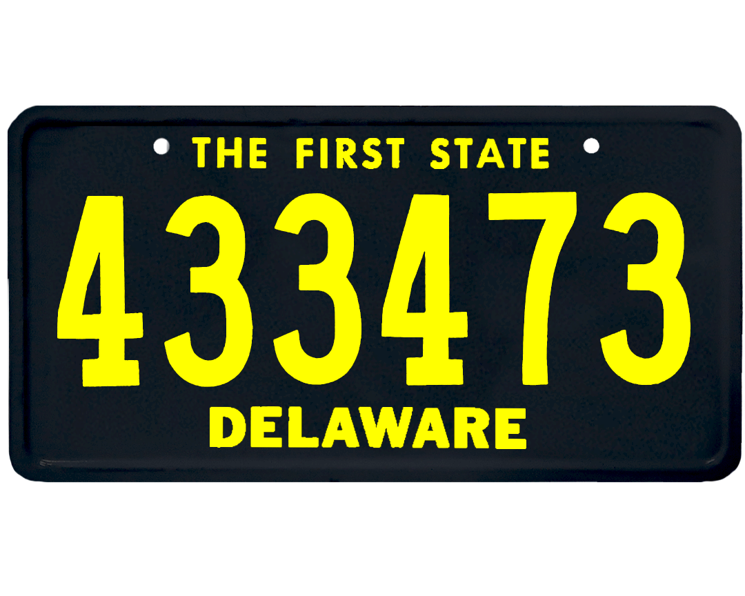 Delaware License Plate Wrap Kit – PlateWraps