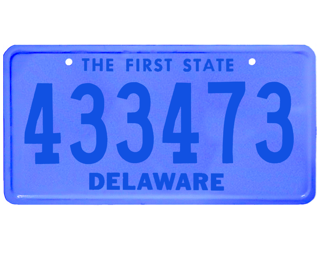 Delaware License Plate Wrap Kit – PlateWraps