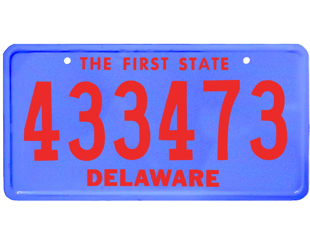 Delaware License Plate Wrap Kit – PlateWraps