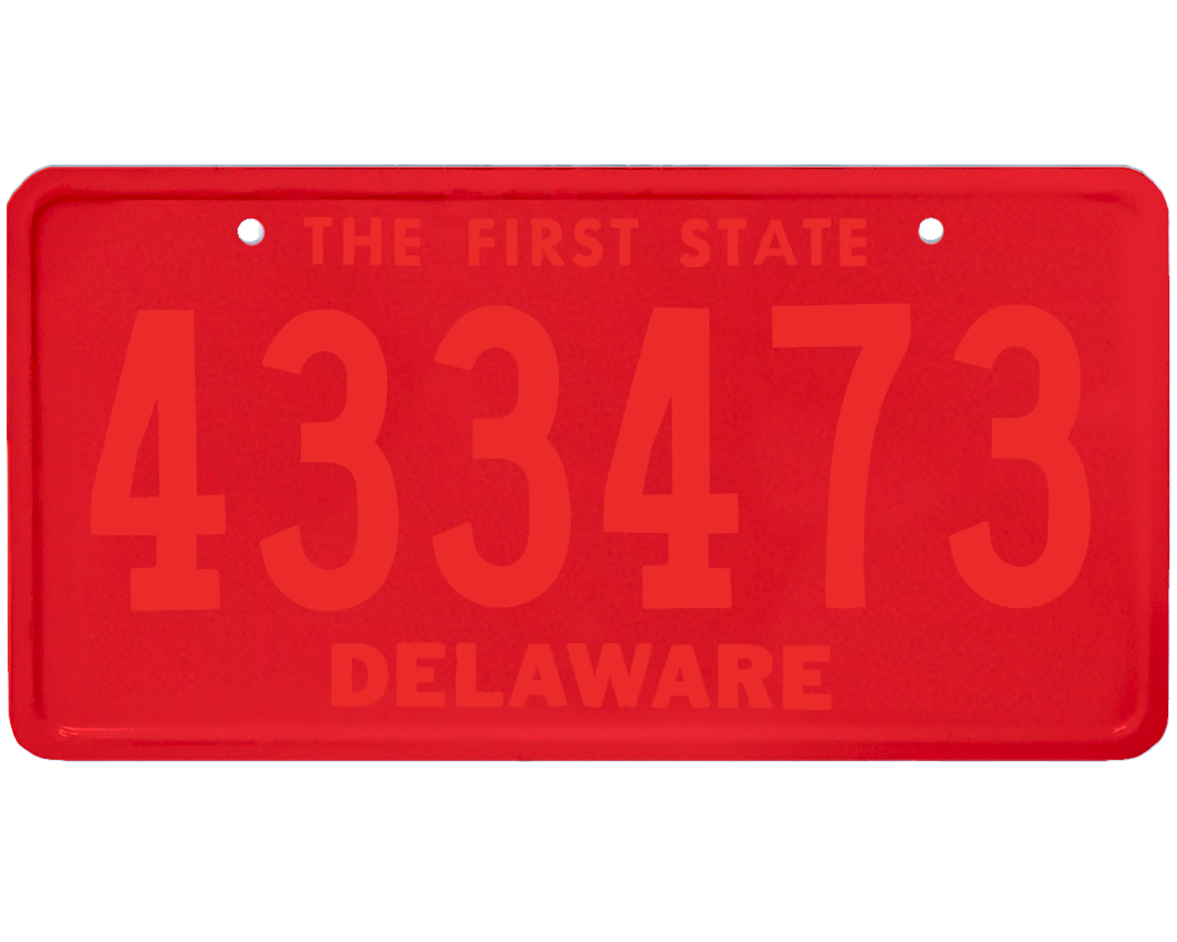 Delaware License Plate Wrap Kit – PlateWraps
