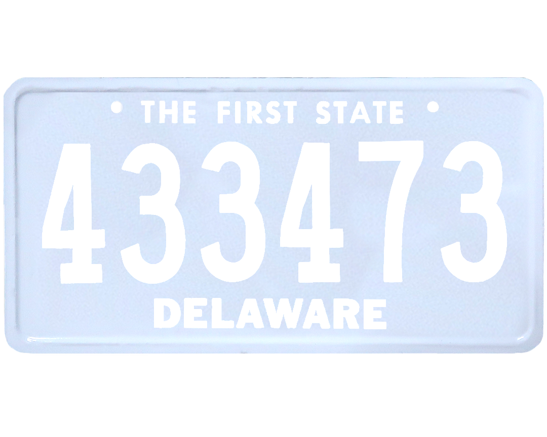 Delaware License Plate Wrap Kit – PlateWraps