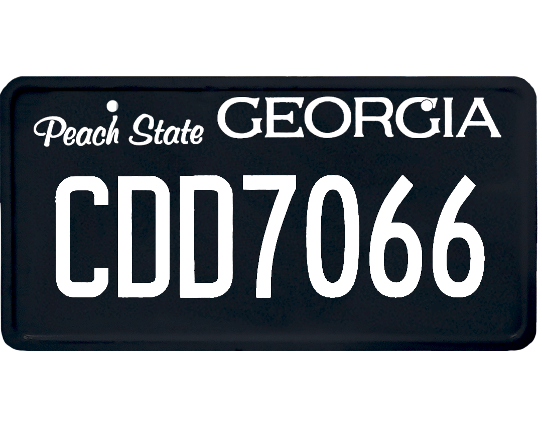 Georgia License Plate Wrap Kit – PlateWraps