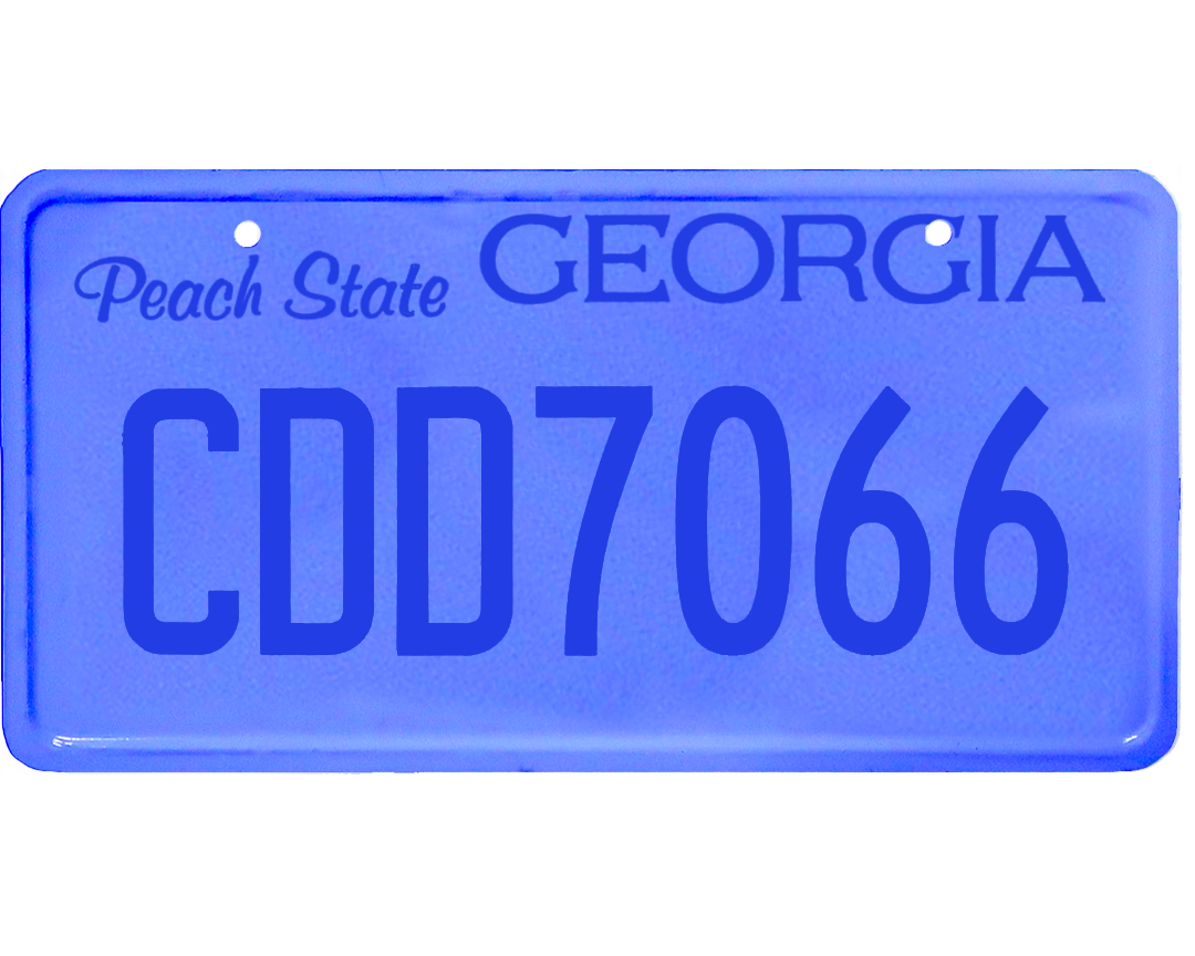 Georgia License Plate Wrap Kit – PlateWraps