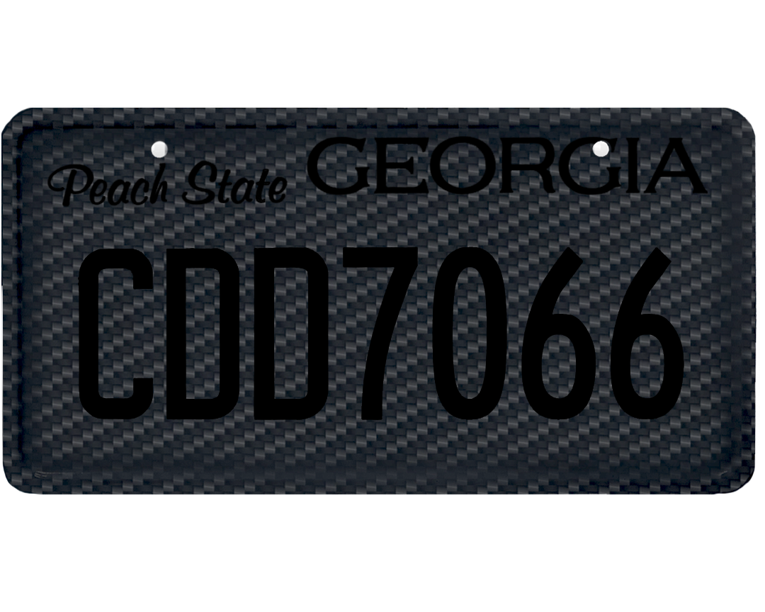 Georgia License Plate Wrap Kit – PlateWraps