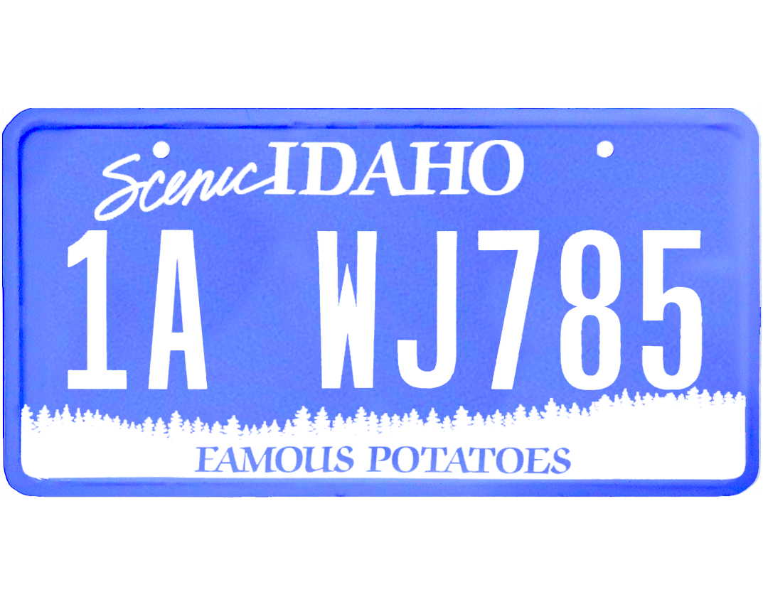 Idaho License Plate Wrap Kit – PlateWraps
