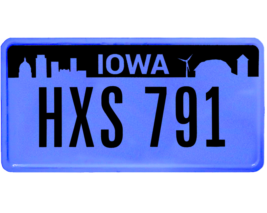 Iowa License Plate Wrap Kit – PlateWraps