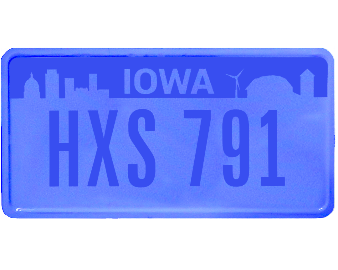 Iowa License Plate Wrap Kit – PlateWraps