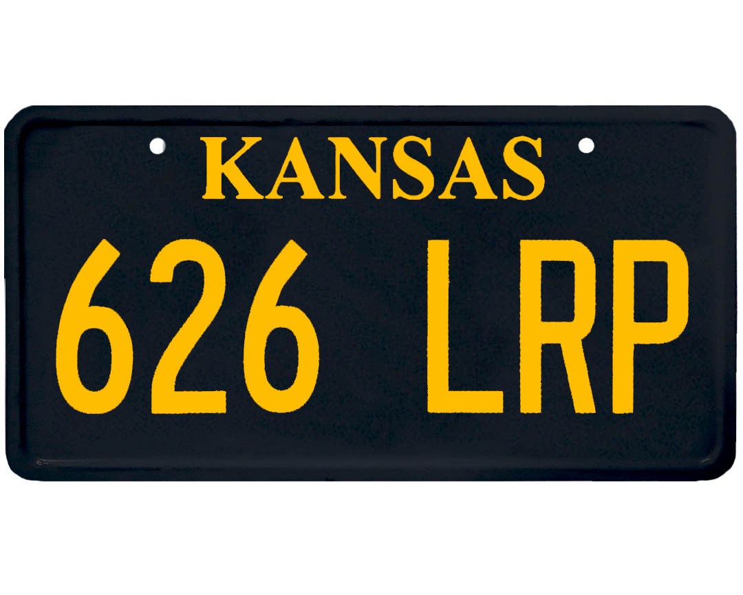 Kansas License Plate Wrap Kit – PlateWraps