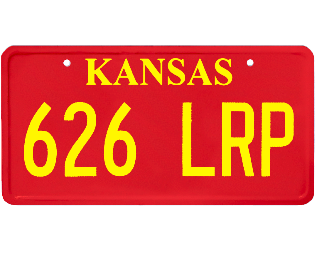 Kansas License Plate Wrap Kit – PlateWraps